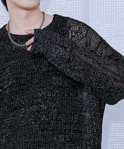 「Ellno Loset」 長袖ニット MEDIUM ブラック メンズ : 87791544 : ZOZOTOWN Yahoo!店 - 通販 ...