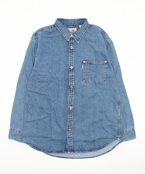 Levi's 「Levi's」 「SILVER TAB」長袖シャツ L インディゴブルー メンズ : ZOZOTOWN Yahoo!店 - 通販 - Yahoo!ショッピング