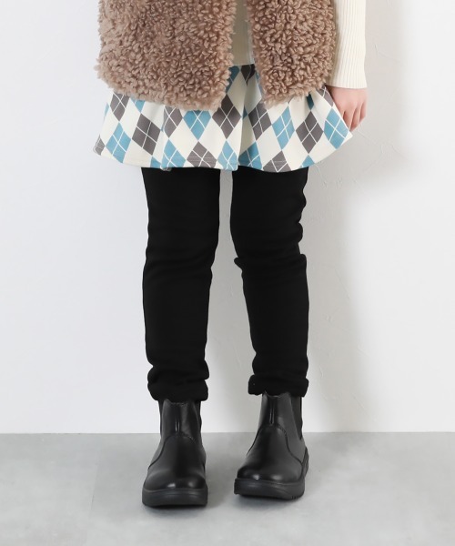 devirock スカート RICH WARM 裏シャギー 両側ポケット付き 10分丈 プリント スカッツ キッズ 子供服 女の子 : ZOZOTOWN Yahoo!店 - 通販 ...