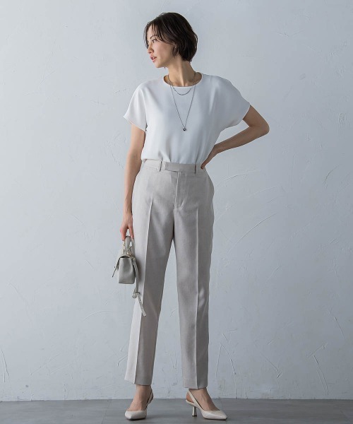 LAUTREAMONT（ロートレアモン） スラックス パンツ アイアスストレッチ