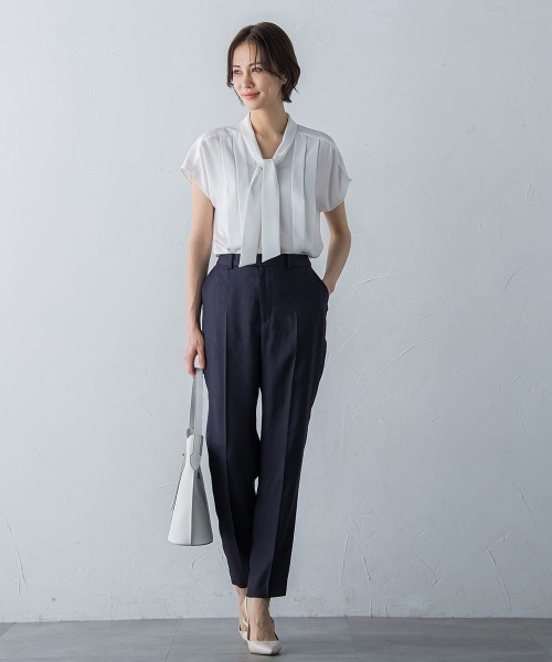 LAUTREAMONT（ロートレアモン） スラックス パンツ アイアスストレッチ