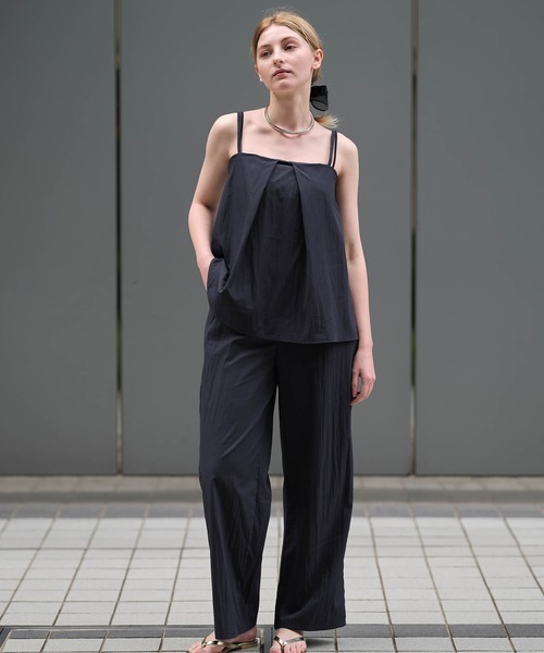 Mia パンツドレス タックキャミパンツセットアップ : ZOZOTOWN Yahoo!店 - 通販 - Yahoo!ショッピング