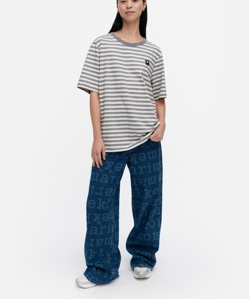 marimekko（マリメッコ） tシャツ 「kioski」Tasaraita Uni / t-shirt レディース メンズ ...