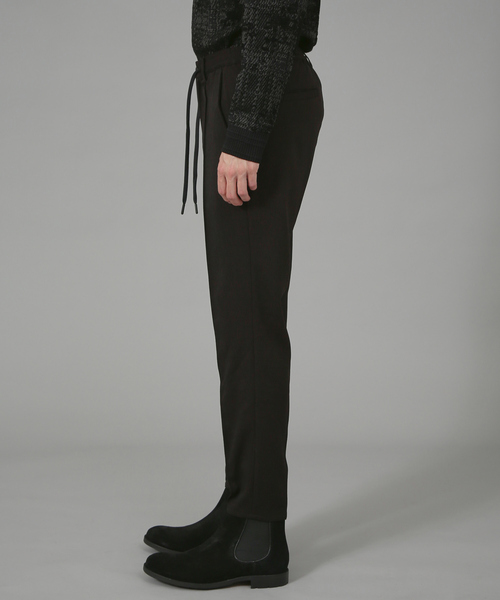 5351 POUR LES HOMMES パンツ ウーリッシュ フラノ スリム テーパード