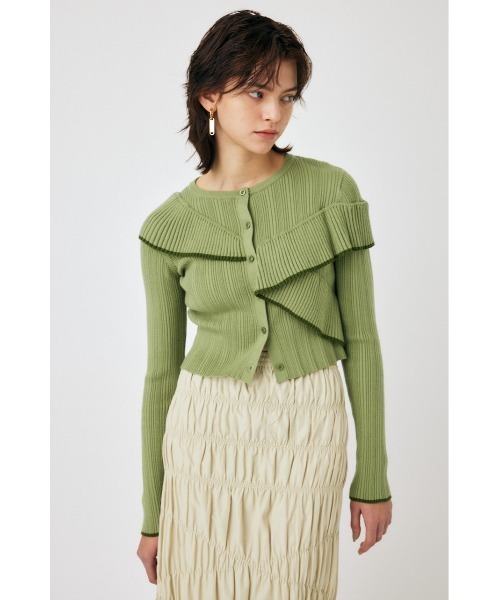 ニット FRONT BUTTON FRILL KNIT トップス レディース :79635547:ZOZOTOWN Yahoo!店 - 通販 - Yahoo!ショッピング