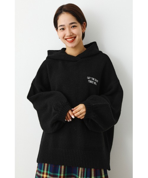 「RODEO CROWNS WIDE BOWL」 ニットパーカー FREE グレー×ホワイト レディース :83089547:ZOZOTOWN ...