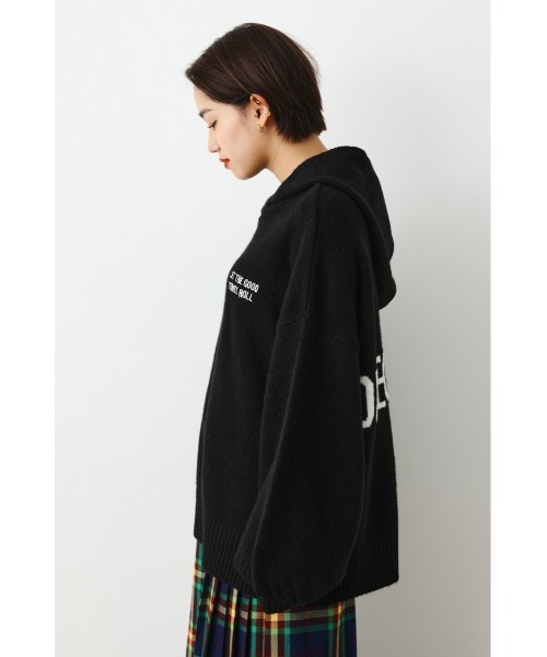 「RODEO CROWNS WIDE BOWL」 ニットパーカー FREE グレー×ホワイト レディース :83089547:ZOZOTOWN ...