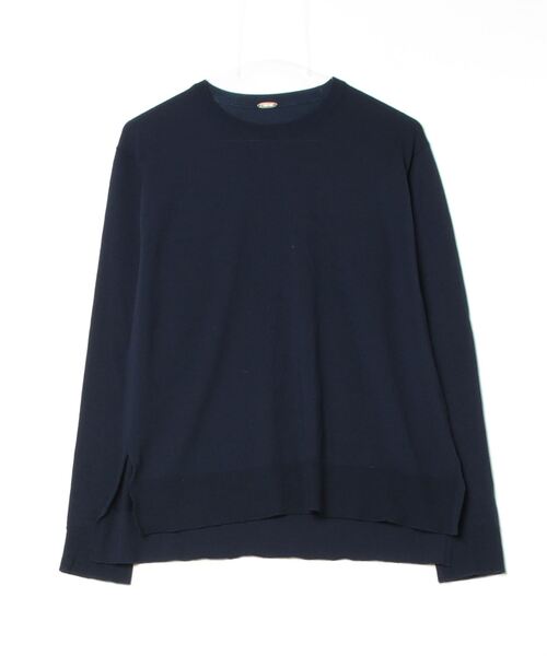 MUSE de Deuxieme Classe 「MUSE classe」 長袖ニット - ネイビー レディース : ZOZOTOWN Yahoo!店 - 通販 - Yahoo!ショッピング