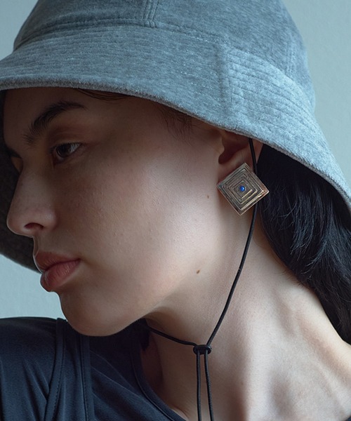 IRIS47 イヤリング 「IRIS 47」remain pyramid earring/リメイン ピラミッド BO156 レディース : ZOZOTOWN Yahoo!店 - 通販 ...