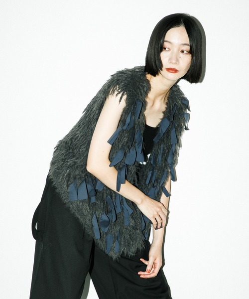 KBF 「KBF」 ベスト ONE チャコールグレー レディース : ZOZOTOWN Yahoo!店 - 通販 - Yahoo!ショッピング