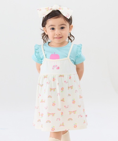 ワンピース 「ERIC CARLE X moimoln」GIRLSモノグラムTシャツ＆ワンピース キッズ 子供服 女の子 : ZOZOTOWN Yahoo!店 - 通販 - Yahoo!ショッピング
