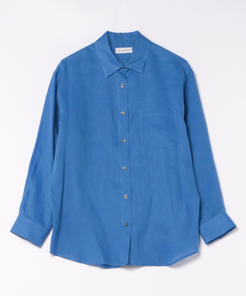 INED 「INED」 長袖シャツ 7号 サックスブルー レディース : ZOZOTOWN Yahoo!店 - 通販 - Yahoo!ショッピング