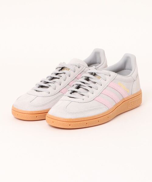 adidas（アディダス） スニーカー HANDBALL SPEZIAL W ハンドボール スペツィアル W JR3083 GREY/CLEA ...