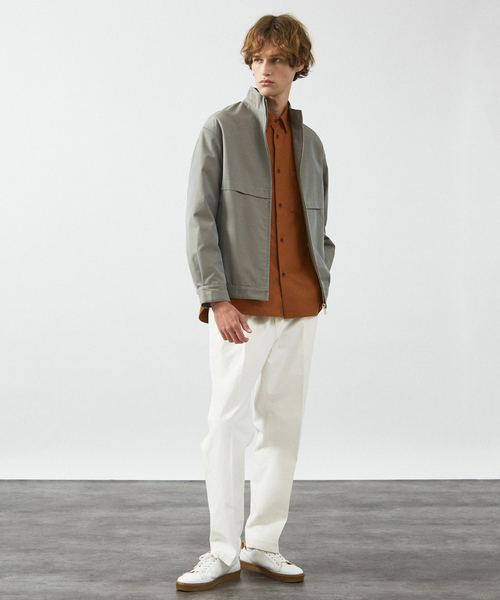 ABAHOUSE（アバハウス） シャツ イミテーションウール リラックス