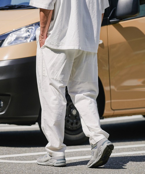 ARMY TWILL パンツ TWILL コットン／リネン スラブ スリーピングパンツ AM-2315005 メンズ : ZOZOTOWN ...