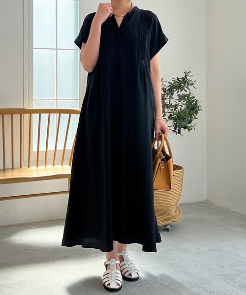 un dix cors 「un cors」 半袖ワンピース FREE ブラック レディース : ZOZOTOWN Yahoo!店 - 通販 - Yahoo!ショッピング