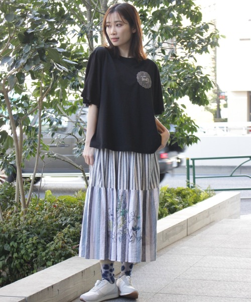 SUPER HAKKA tシャツ SUPER HAKKA×庄島歩音「swallows and hare」レースプリントTシャツ レディース : ZOZOTOWN Yahoo!店 - 通販 ...