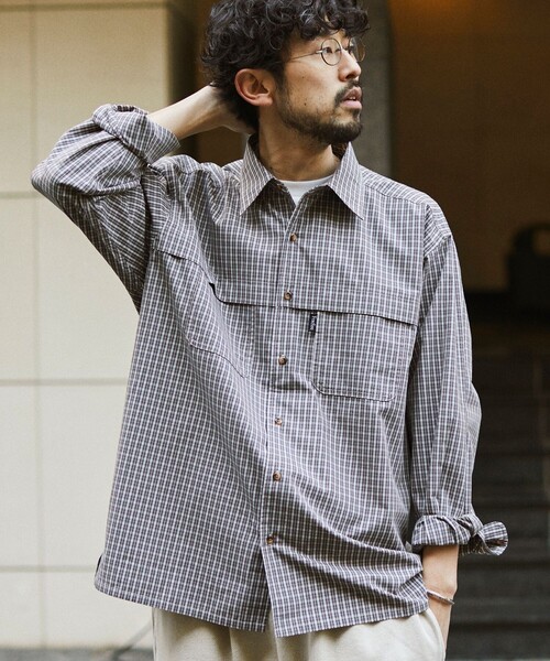 Foxfire 「Foxfire」 長袖シャツ MEDIUM グレー メンズ : ZOZOTOWN Yahoo!店 - 通販 - Yahoo!ショッピング