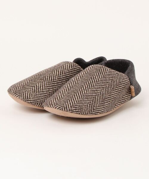 スリッパ 「a.depeche:アデペシュ」kolin wool baboosh HB L ルームシューズ : 78116552 ...