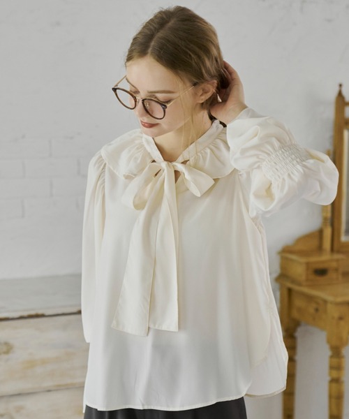 「idem」 長袖ブラウス FREE クリーム レディース : ZOZOTOWN Yahoo!店 - 通販 - Yahoo!ショッピング