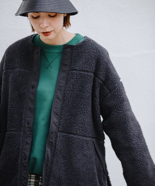 Yahoo!オークション - 「niko and...」 ジャケット MEDIUM ベージュ レ...