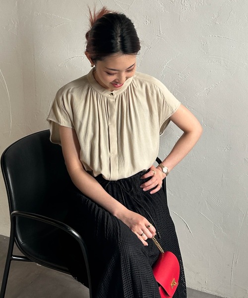 LAUTREAMONT ブラウス シャツ 「WEB限定」TRスバンブラウス「手洗い可能」 レディース : ZOZOTOWN Yahoo!店 - 通販 - Yahoo!ショッピング