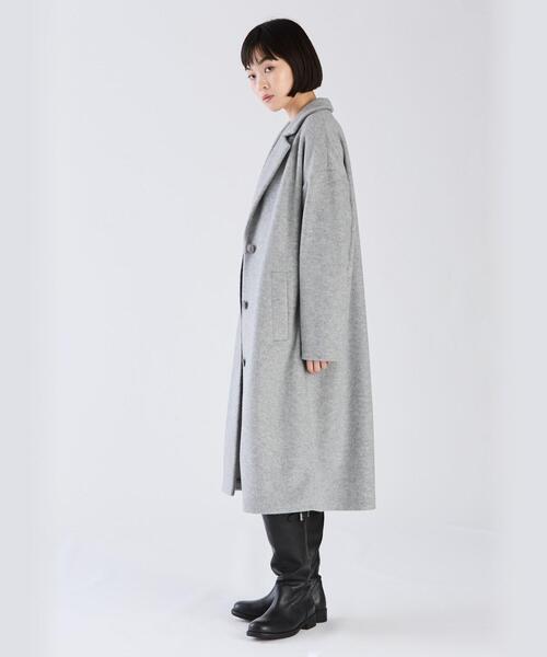 To b. by agnes コート チェスターコート WW69 MANTEAU ロングチェスターコート レディース : ZOZOTOWN ...