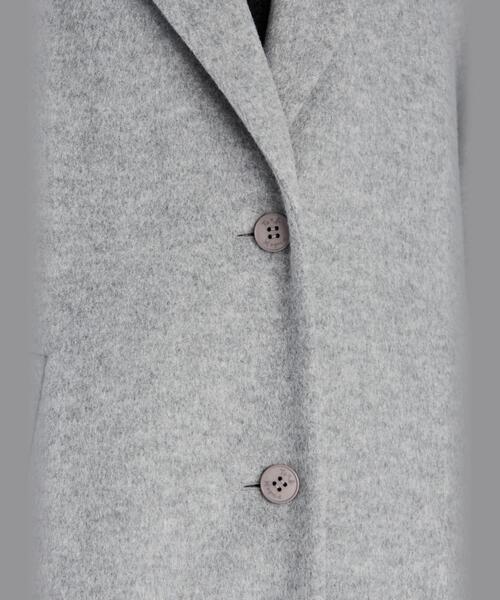 To b. by agnes コート チェスターコート WW69 MANTEAU ロングチェスターコート レディース : ZOZOTOWN ...