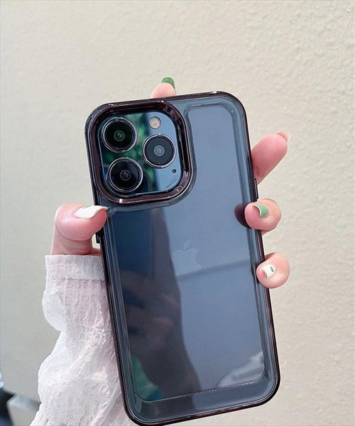 BAYBLO モバイルケース (SB)「iPhone16/iPhone16Pro/iPhone16Pro max 対応」メタリック カラー フレーム クリア iPh : ZOZOTOWN ...