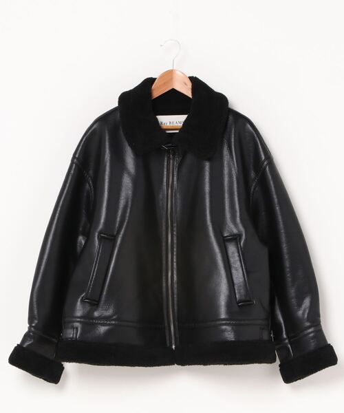 Ray BEAMS（レイ ビームス） ブルゾン 1 ブラック レディース : ZOZOTOWN Yahoo!店 - 通販 - Yahoo!ショッピング