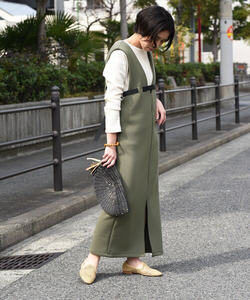 Eimee Law 「Eimee Law」 サロペットスカート 38 カーキ レディース : ZOZOTOWN Yahoo!店 - 通販 - Yahoo!ショッピング