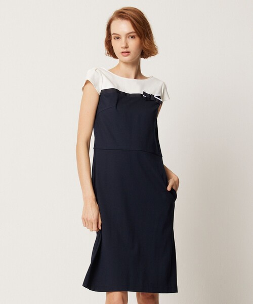 TOCCA 「TOCCA」 ノースリーブワンピース 4 ネイビー レディース : ZOZOTOWN Yahoo!店 - 通販 - Yahoo!ショッピング