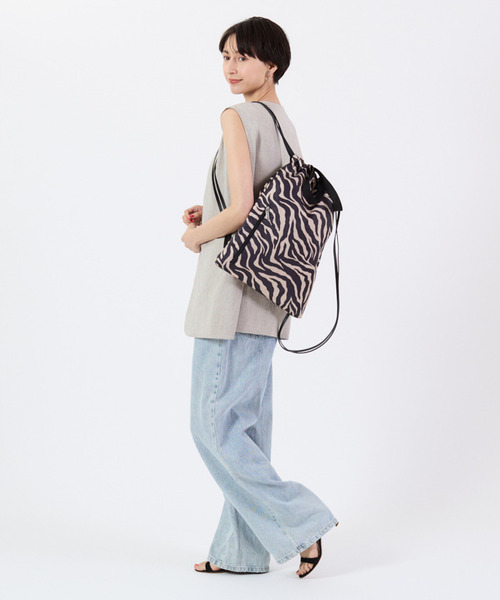 LeSportsac デイバック リュック TH CITY KNAPSACK アップタウンラフィアゼブラ/ブラック レディース : ZOZOTOWN Yahoo!店 - 通販 - Yahoo ...