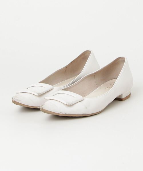 Launa lea（ラウナレア） フラットパンプス 24.0cm ホワイト レディース : ZOZOTOWN Yahoo!店 - 通販 ...