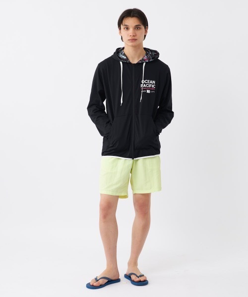 Ocean Pacific ラッシュガード 「OP/オーピー」「究極の素材 PEARTEX -ペアテックス」 UVパーカー ラッシュガード ストレッチ UVカット メンズ レディ ...