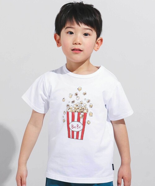 BeBe tシャツ 「WEB限定」ポップコーンプリント天竺半袖Tシャツ(100~140cm) キッズ 子供服 男の子 女の子 : ZOZOTOWN Yahoo!店 - 通販 - Yahoo ...