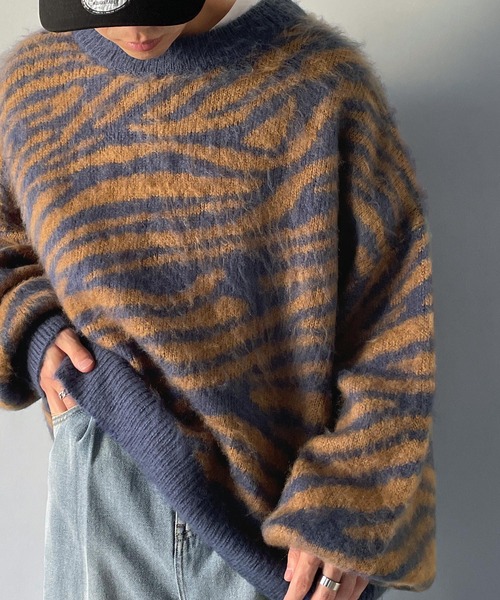 classicalelf 「classicalelf」 長袖ニット SMALL ブルー メンズ : ZOZOTOWN Yahoo!店 - 通販 - Yahoo!ショッピング