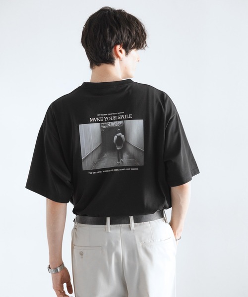 RAGEBLUE tシャツ 「接触冷感機能付き」「HIGH COOL/ハイクール」モノクロフォトTシャツ メンズ : ZOZOTOWN Yahoo!店 - 通販 - Yahoo!ショッピング