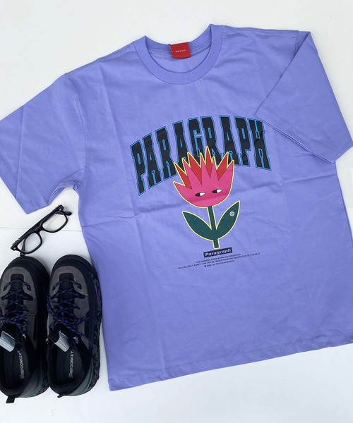 【特別配送】tシャツ Tシャツ PARAGRAPH / パラグラフ 半袖 Tシャツ 22SS Logo T-shirt ZOZOTOWN ...