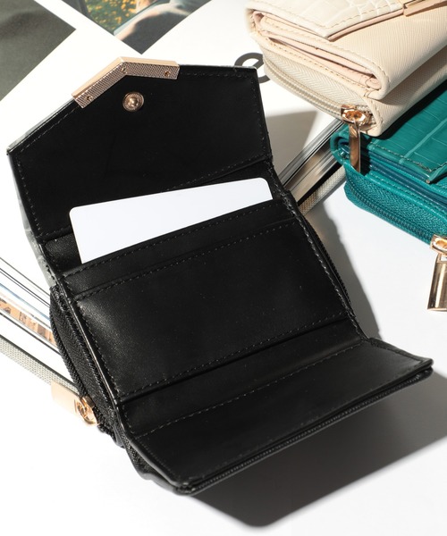 SETUP7 財布 「SETUP7」クロココンビ三つ折り財布 L-718 MKS レディース メンズ : ZOZOTOWN Yahoo!店 - 通販 - Yahoo!ショッピング