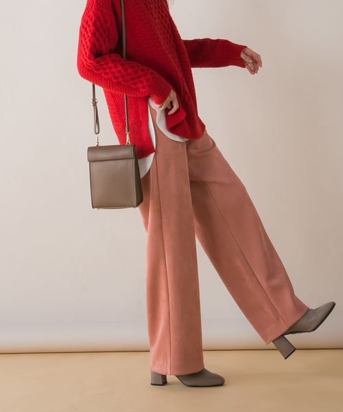 socolla 「socolla」 イージーパンツ M レッド レディース : ZOZOTOWN Yahoo!店 - 通販 - Yahoo!ショッピング