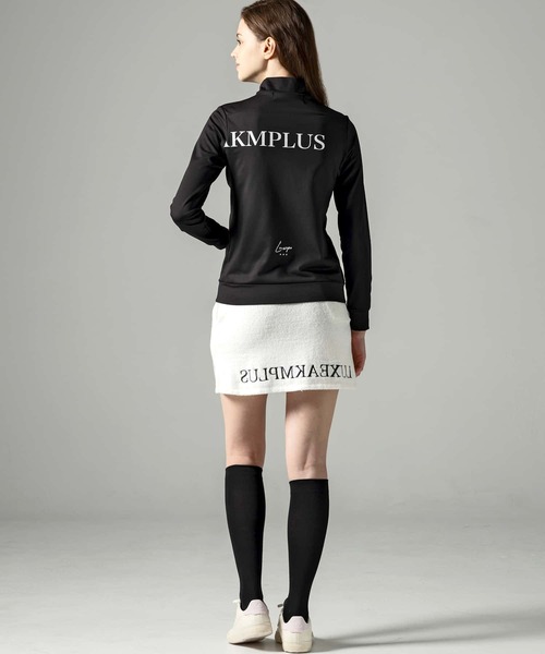 LUXE AKM PLUS tシャツ LUXEAKMPLUS(リュクスエイケイエムプラス)ゴルフ 光沢ロゴモックネックTシャツ レディース メンズ : ZOZOTOWN Yahoo!店 ...