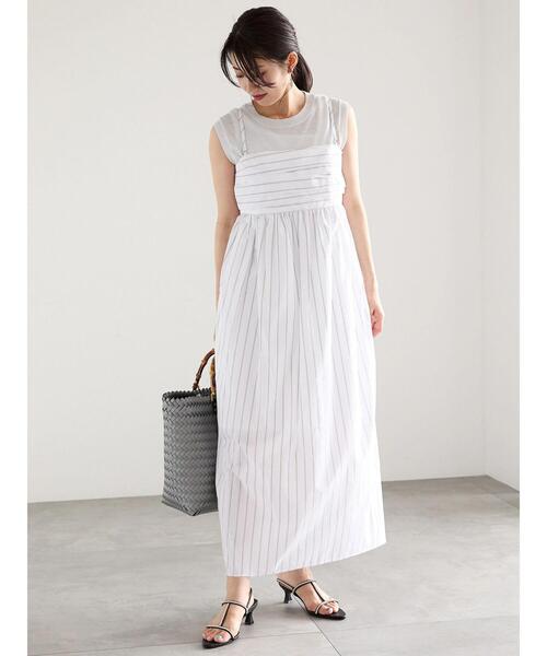 Te chichi ワンピース ストライプベアワンピース : ZOZOTOWN Yahoo!店 - 通販 - Yahoo!ショッピング