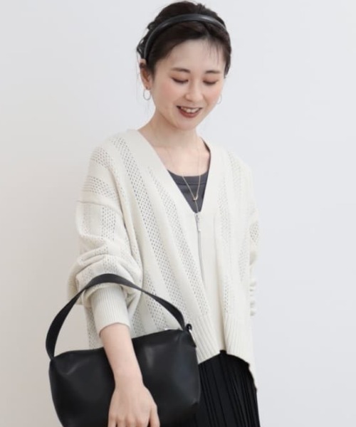 AMERICAN HOLIC 「AMERICAN HOLIC」 ニットカーディガン L アイボリー レディース : ZOZOTOWN Yahoo!店 - 通販 - Yahoo!ショッピング