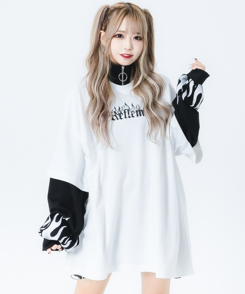 REFLEM 「REFLEM」 長袖カットソー FREE ホワイト レディース : ZOZOTOWN Yahoo!店 - 通販 - Yahoo!ショッピング