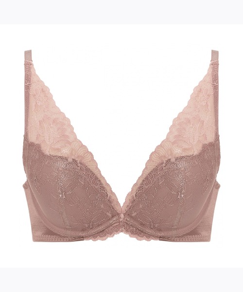 AMOSTYLE ブラジャー 夢みるブラ Deep V ネモフィラ スカイ「E，Fカップ」AMST1428 WHU2 JX : ZOZOTOWN Yahoo!店 - 通販 - Yahoo!ショッピング