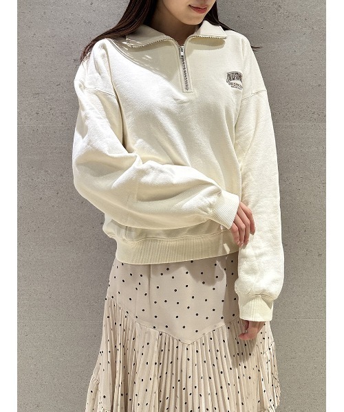 SNIDEL 「SNIDEL」 スウェットカットソー「NUTMEGコラボ」 FREE アイボリー レディース : ZOZOTOWN Yahoo!店 - 通販 - Yahoo!ショッピング