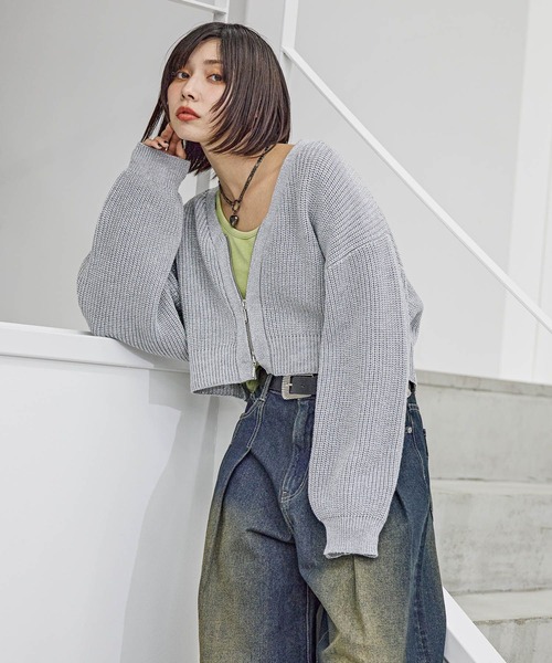 PAGEBOY 「PAGEBOY」 ニットカーディガン FREE グレー レディース : ZOZOTOWN Yahoo!店 - 通販 - Yahoo!ショッピング