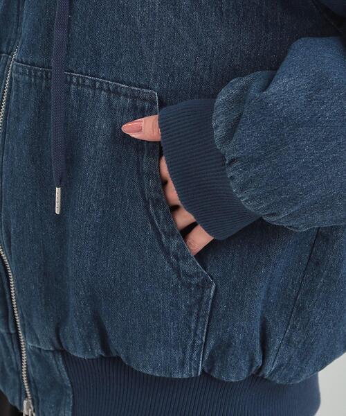 Cutie Blonde（キューティーブロンド） ブルゾン アウター デニム中綿