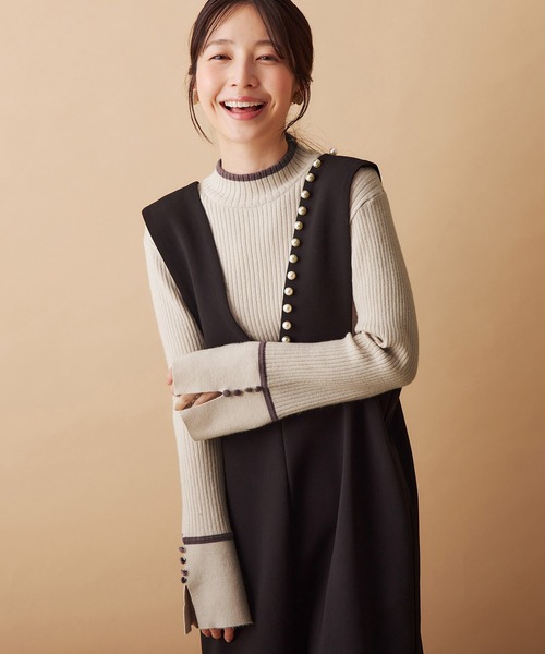 alotta（アロッタ） 長袖ニット 3L ライトベージュ レディース : ZOZOTOWN Yahoo!店 - 通販 - Yahoo!ショッピング